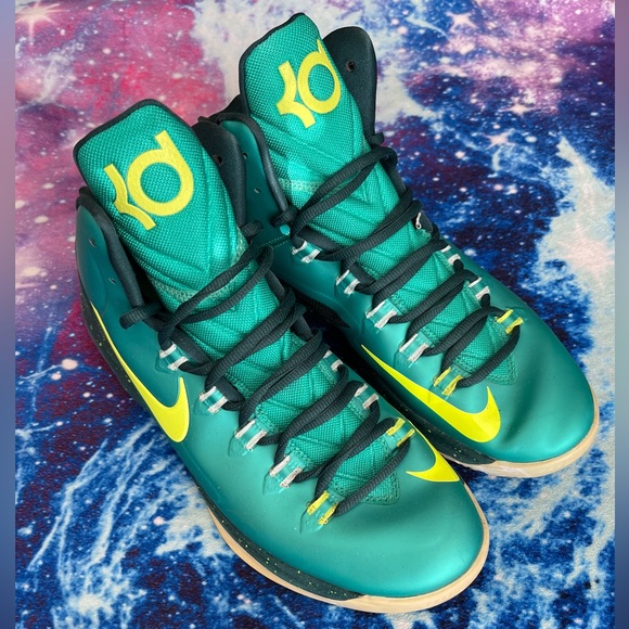 Nike | Shoes | Nike Zoom Kd 5 Hulk Kevin Durant Atomic Teal Sz 5 554988300 Mens Shoe Rare | Poshmark